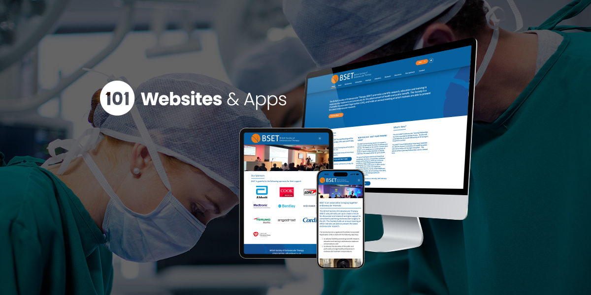 New BSET Website From 101 Transforms Their Online Presence